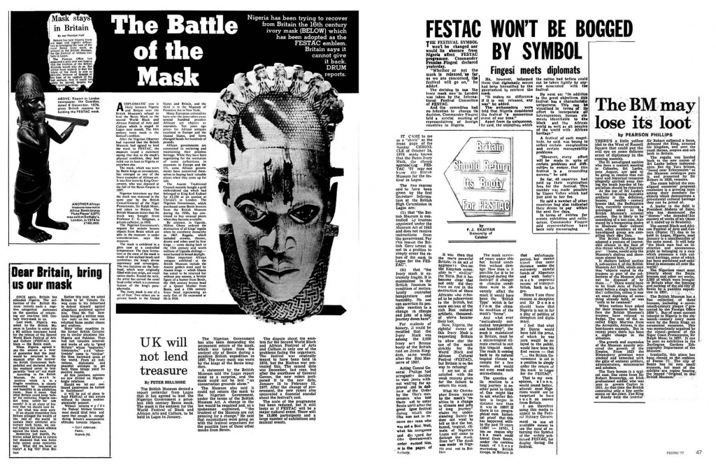 Explore: FESTAC ’77: The 2nd World Black and African Festival of Arts ...